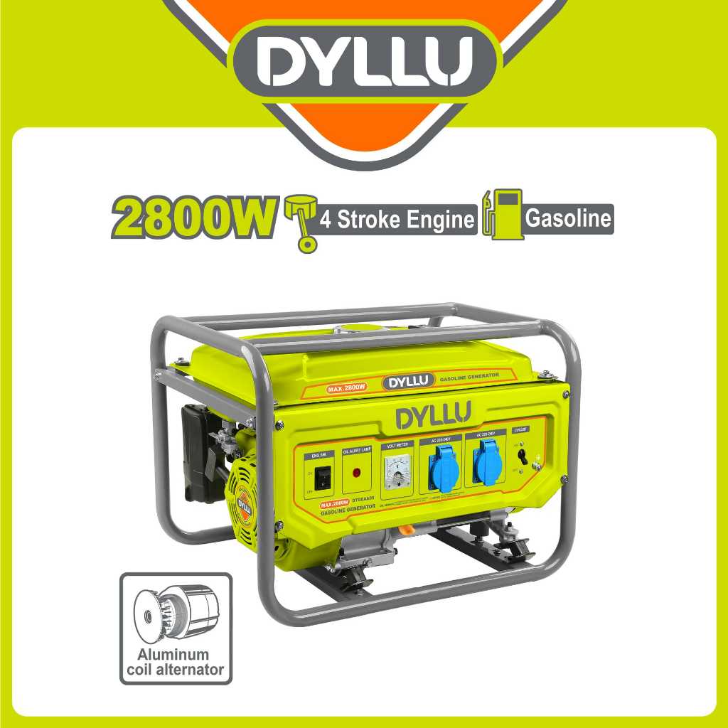 DYLLU DTGEAA05 Gasoline generator | Shopee Malaysia