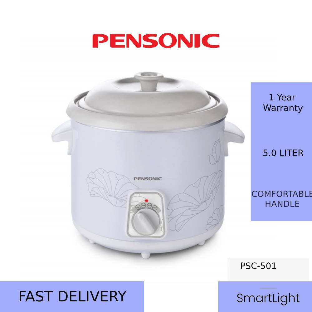Pensonic Slow Cooker (5L) | PSC-501 PSC501 | Shopee Malaysia