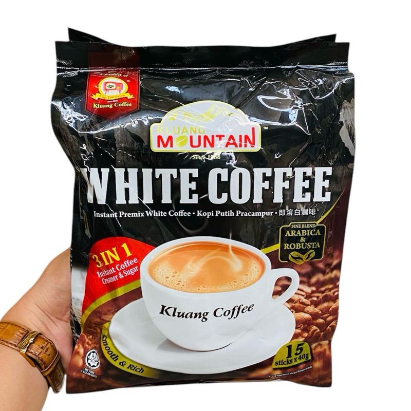 Kluang Mountain White Coffee 3 in 1 / Kopi Putih Pracampur (15s x 40g ...