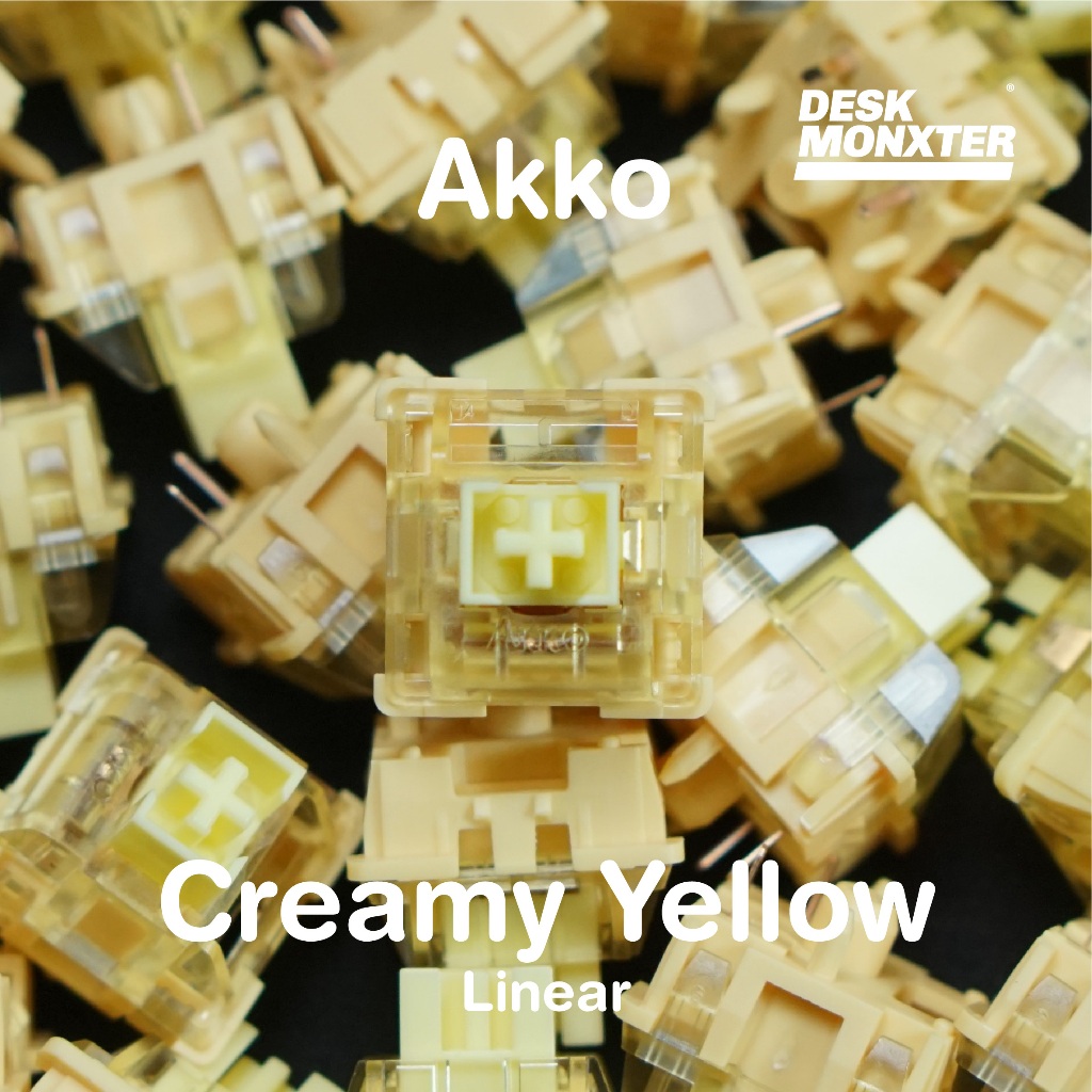 Akko V3 Creamy Yellow Pro Linear Switch | Shopee Malaysia