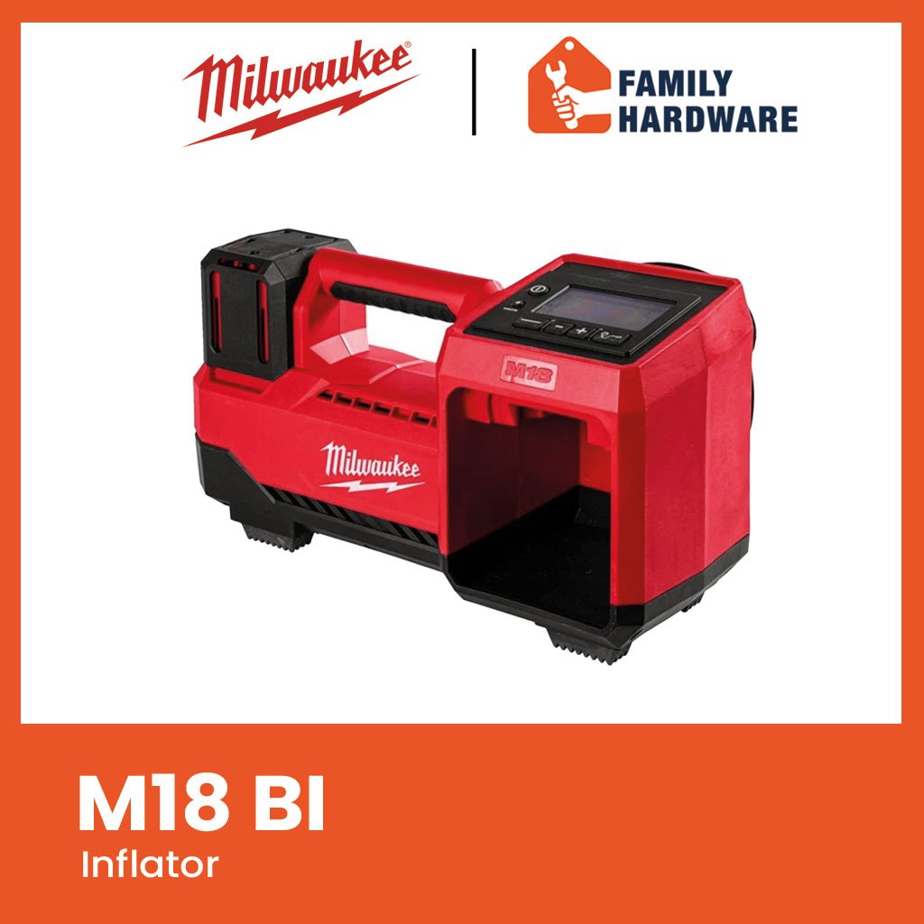 MILWAUKEE M18BI Cordless 18v Inflator M18 BI 18V Lithium Battery Air ...