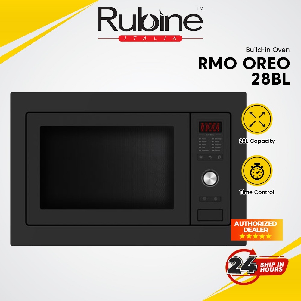 RUBINE Microwave RMO-OREO-28BL | Shopee Malaysia