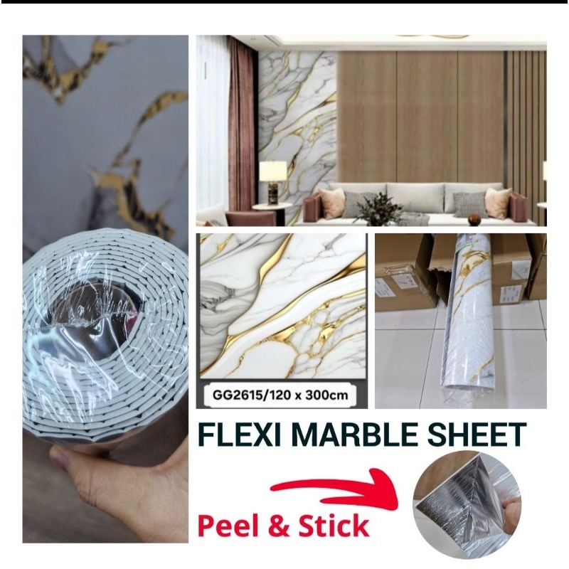 Flexi Marble Sheet/120 x 300cm/Marble sheet/Flexi marble/Marble ...