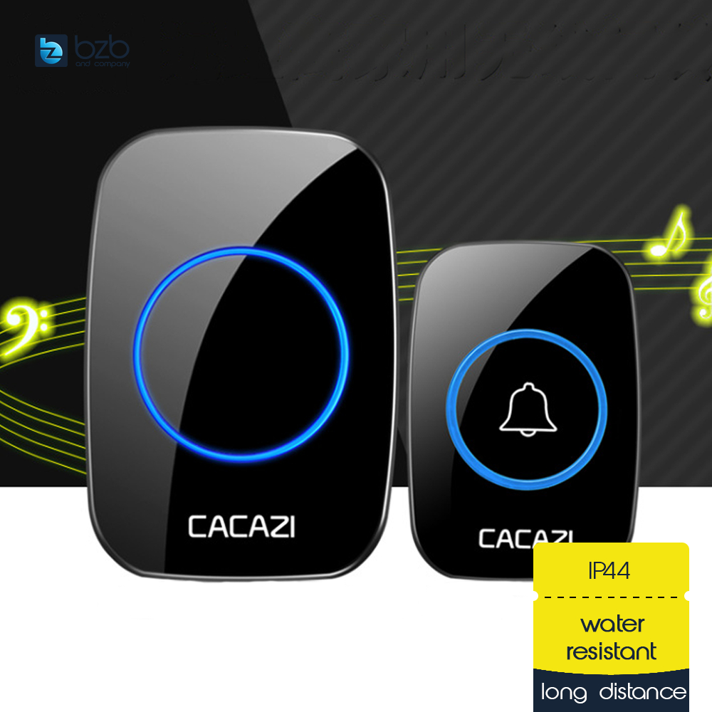 Wireless Digital Plug In Doorbell 300 Meter Remote Call Smart Door Bell ...