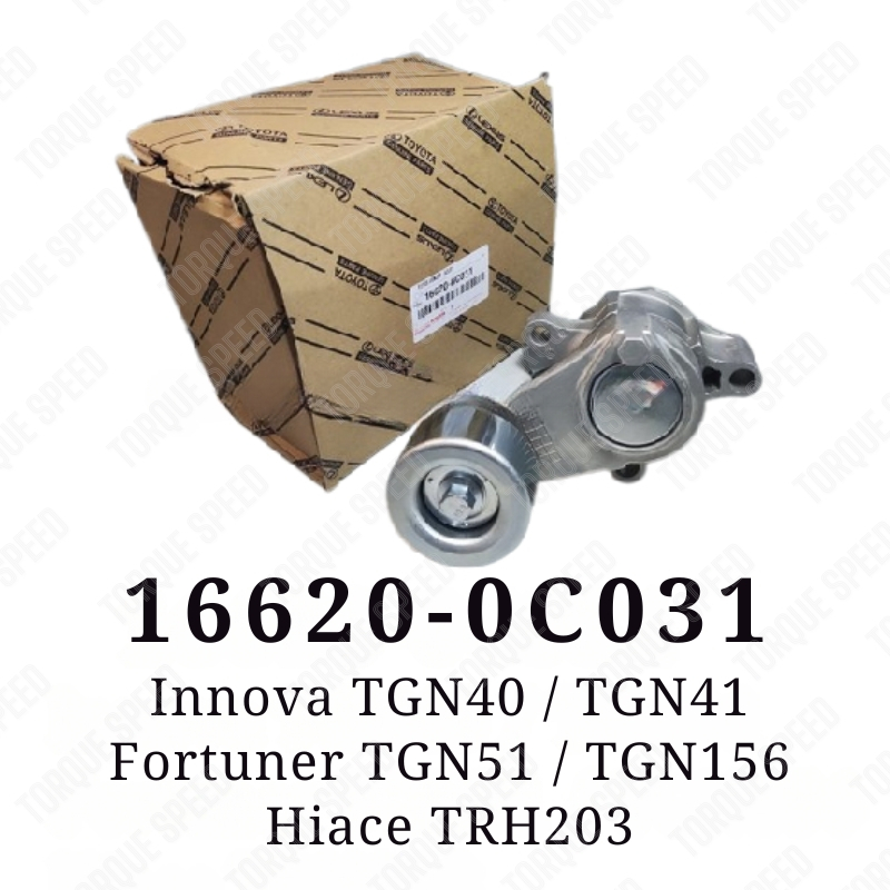 Toyota Drive Fan Belt Auto Tensioner 16620-0C031 Innova TGN40 TGN140 ...