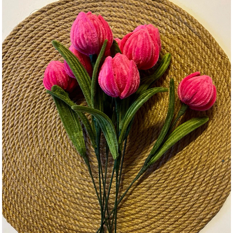 Tulip Handmade From Kawat Bulu - Boleh request warna dan kuantiti ...