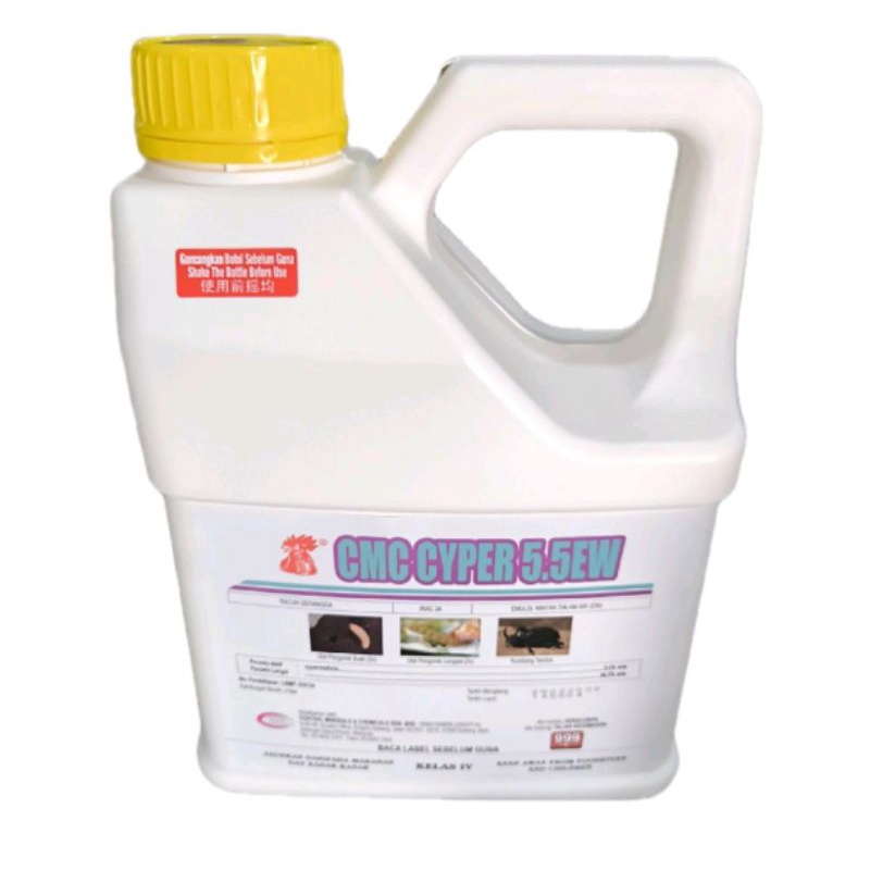 4L CMC CYPER 5.5EW / RACUN SERANGGA INSECTICIDE / RACUN KUTU TRIPS ...