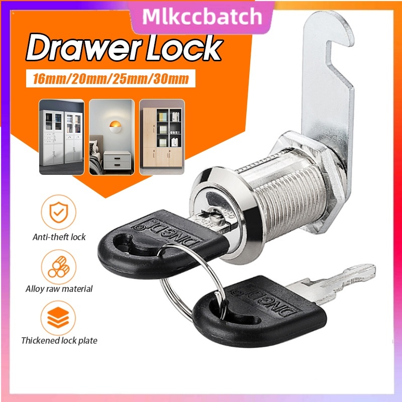 Universal Lock Mailbox Lock Drawer Lock Filing Cabinet Lock Locker Lock ...
