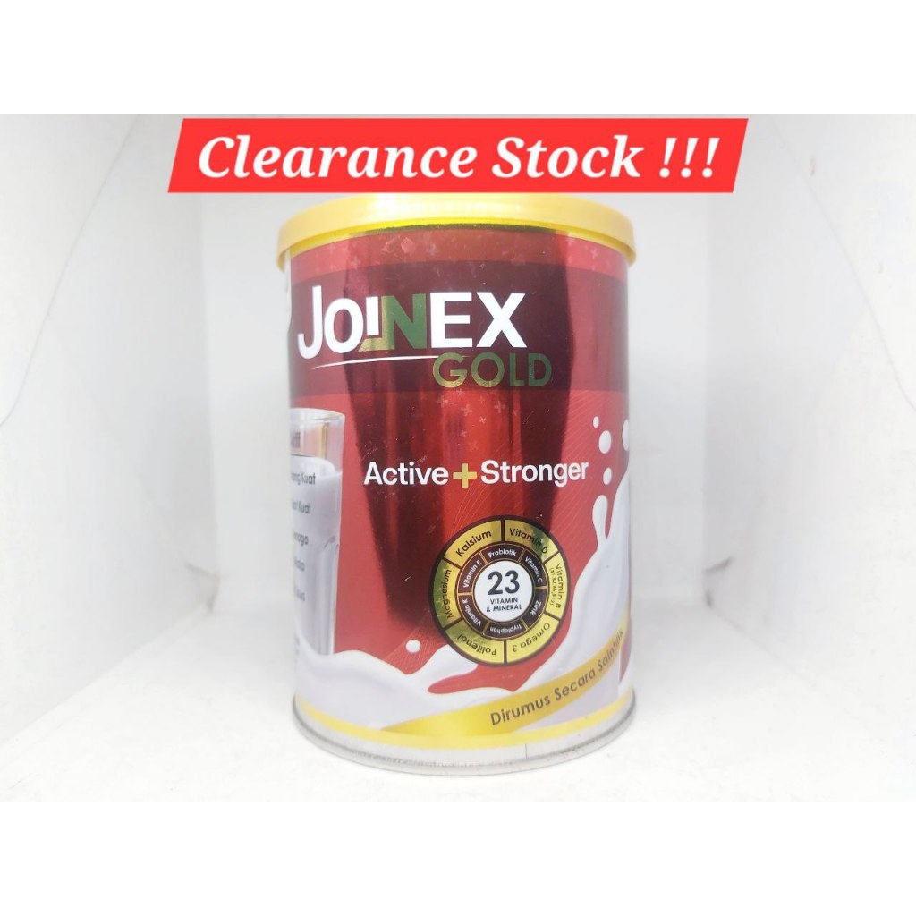 SUSU JOINEX GOLD ACTIVE STRONGER 400G | Shopee Malaysia