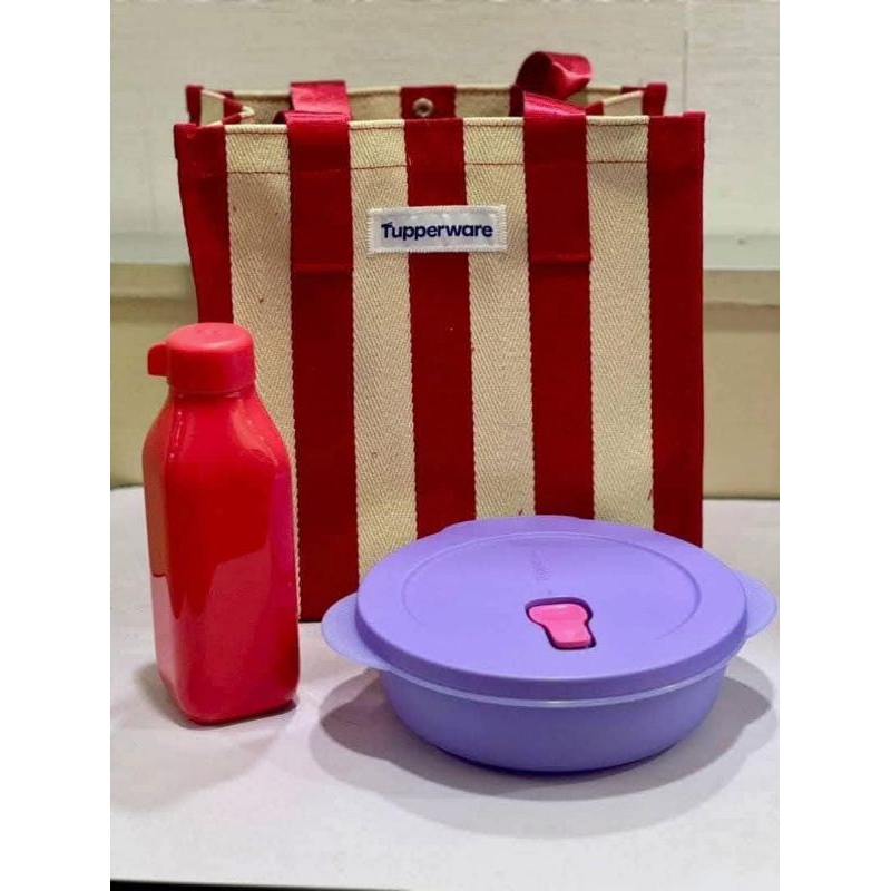 Tupperware My Lunch Set Bekal dan Botol Air dengan Beg | Shopee Malaysia