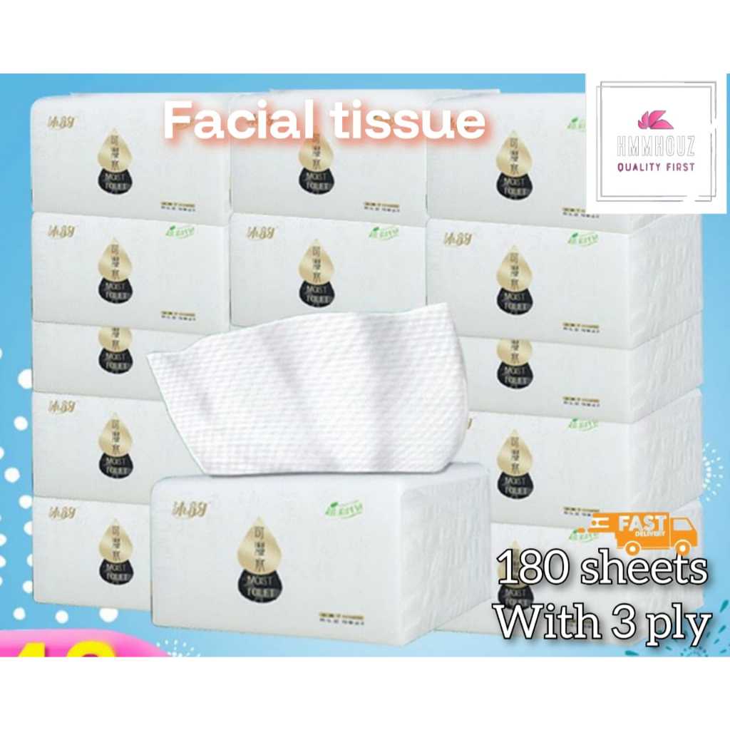 tisu berkualiti premium 1 pek mendapat 160Pcs/40 Tarik Tisu Kulit Asli ...