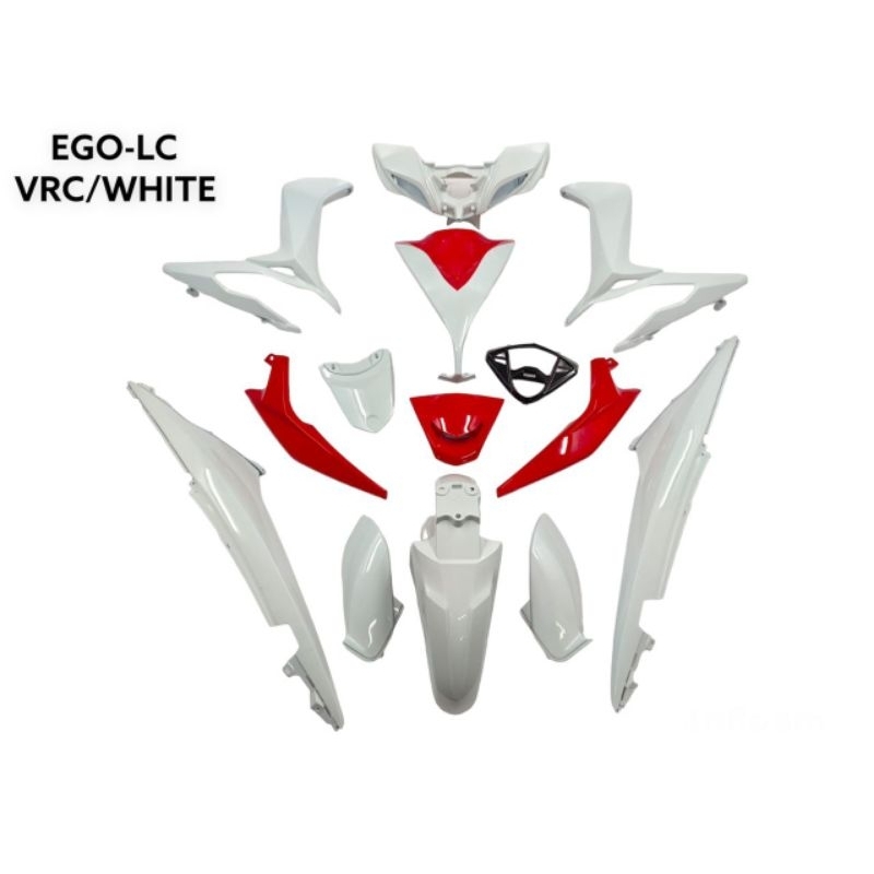 COVERSET EGO LC VRC/WHITE (M=SEKI) | Shopee Malaysia