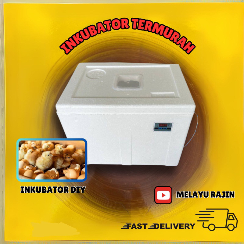 Inkubator penetas telur ayam murah/ egg incubator hatching | Shopee ...