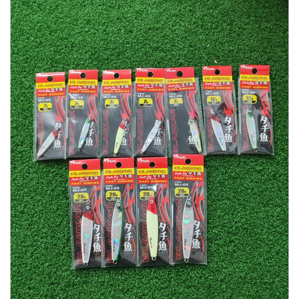 ifixh light jig fast sinking MJ-05 BLANKAR JIG | Shopee Malaysia