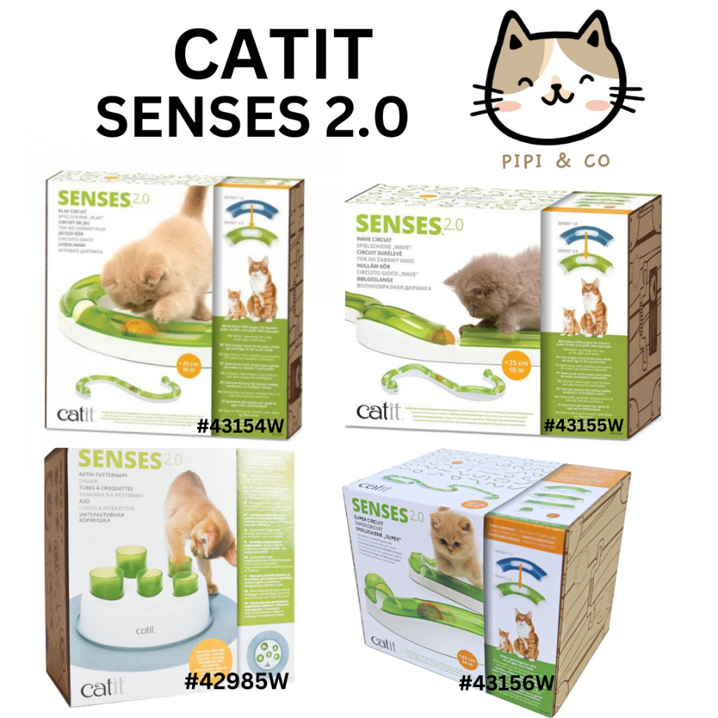 CATIT SENSES 2.0 ( PLAY CIRCUIT, WAVE CIRCUIT, SUPER CIRCUIT, DIGGER ...