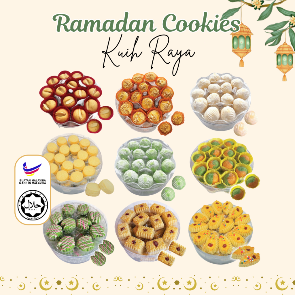 Kuih Raya 2025 / Ramadan Biskut / Raya Cookies / Biskut Raya [HALAL] (5 ...