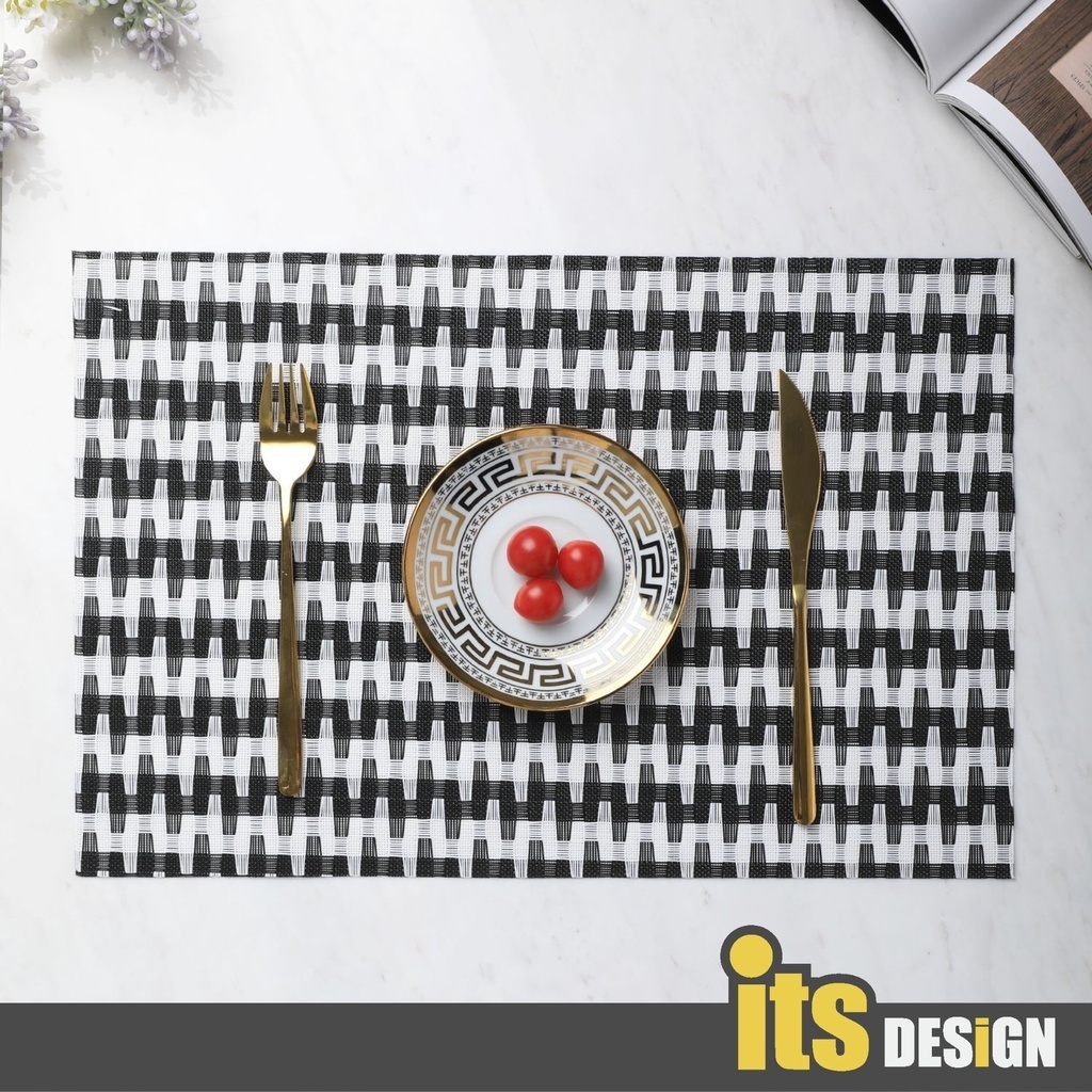 Table Mat PVC Alas Meja Makan Dining Table Coffee Table Nordic Modern ...