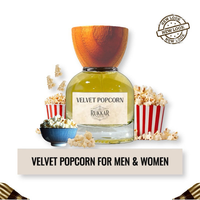 Rukkar Perfume VELVET POPCORN – Perfume Lelaki dan Wanita, Keharuman ...