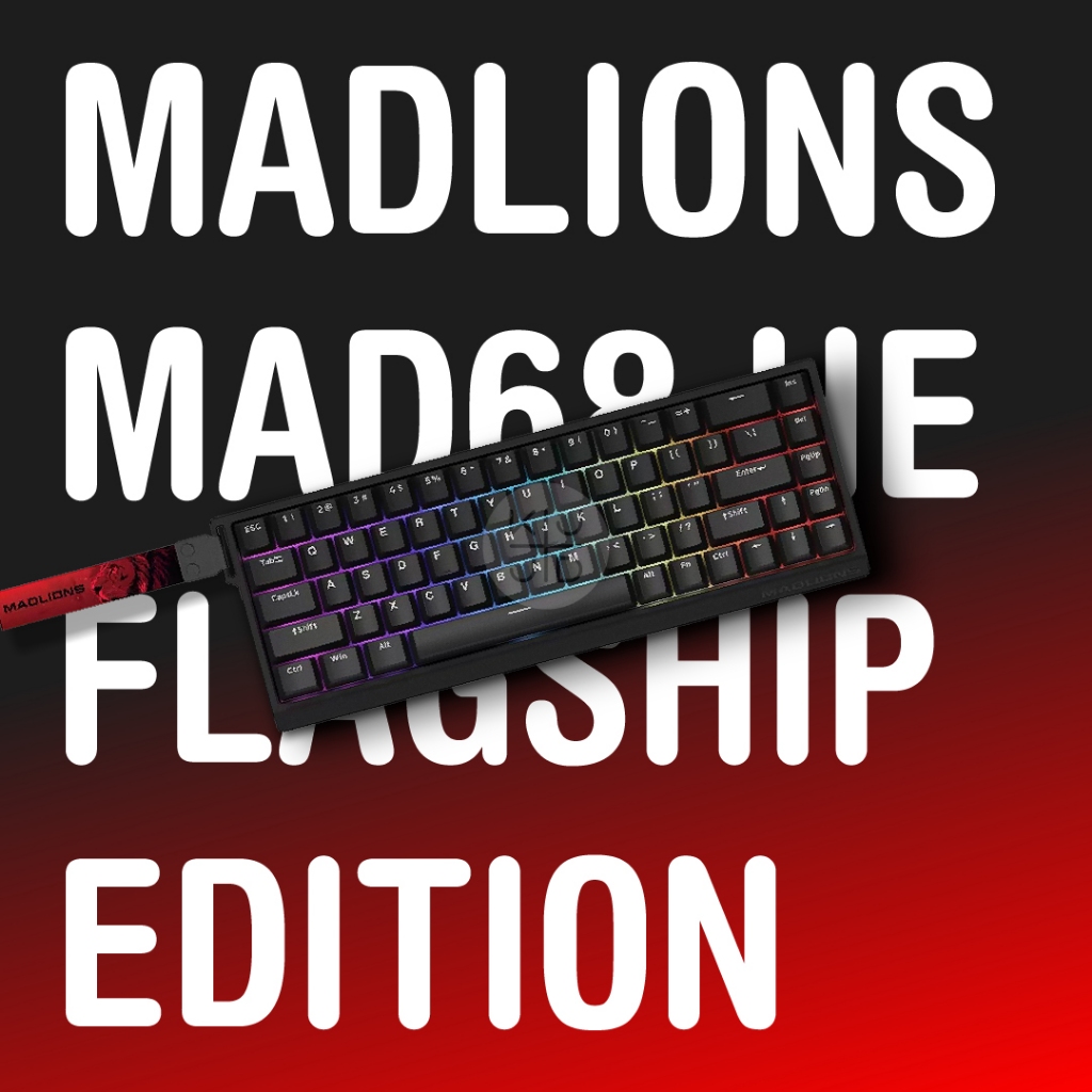 [KEYBOARD/PRE-BUILD] Madlions MAD68 HE Flagship Edition Rapid Trigger ...