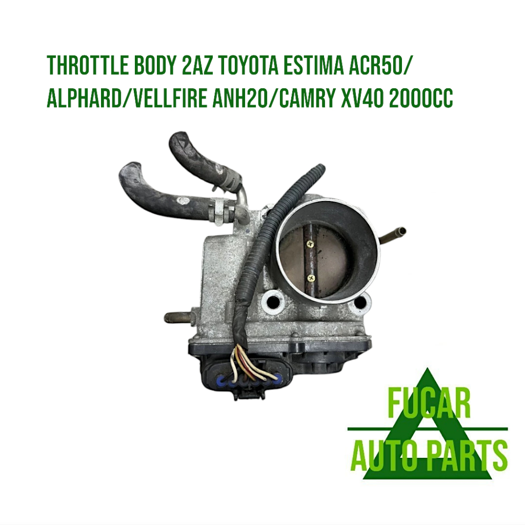 USED THROTTLE BODY 2AZ TOYOTA ESTIMA ACR50/ALPHARD/VELLFIRE ANH20/CAMRY ...