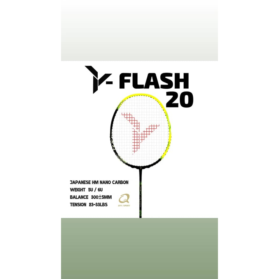 YOUNG Y-Flash 20 Intermediate Level Heavy Head Badminton Racket ...