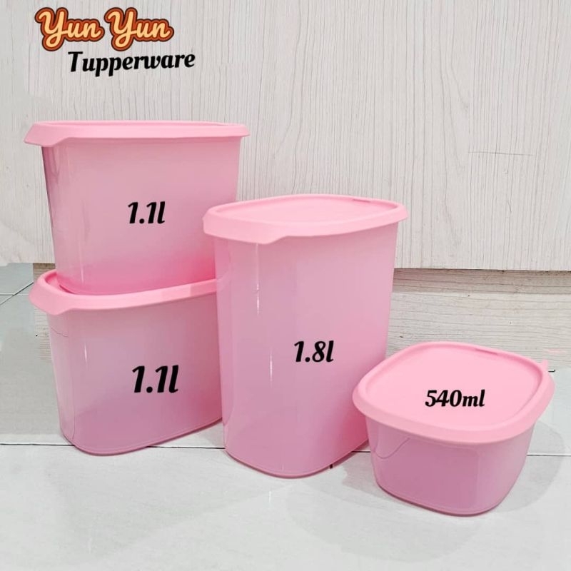 Tupperware One Touch Fresh Basic Set - 540ml / 1.1L / 1.8L / 2.85L | Shopee Malaysia