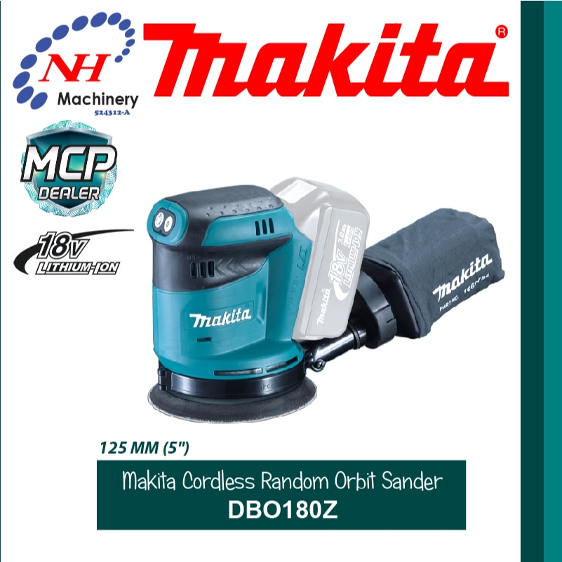 MAKITA DBO180Z - RANDOM ORBIT SANDER | Shopee Malaysia