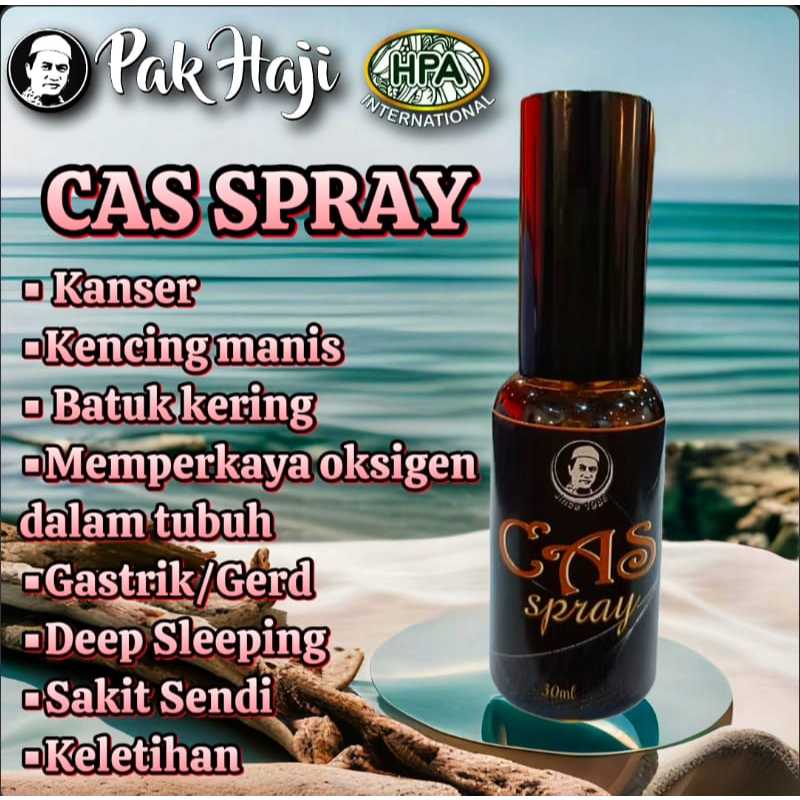 CAS SPRAY (30 ml) - Produk Booster Spray Pak Haji | Shopee Malaysia