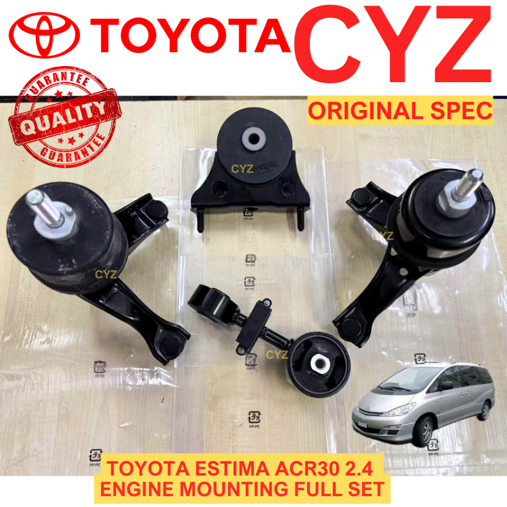 Engine Mounting Set TOYOTA ESTIMA ACR30 2.4 2WD (TOYOTA THAILAND ...