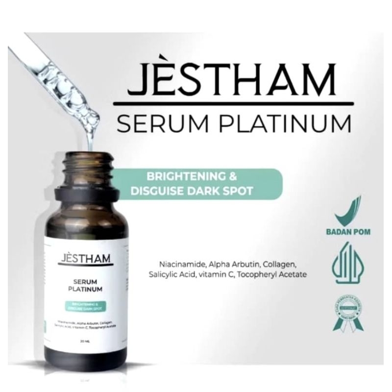 SERUM JESTHAM PLATINUM (SP) | Shopee Malaysia