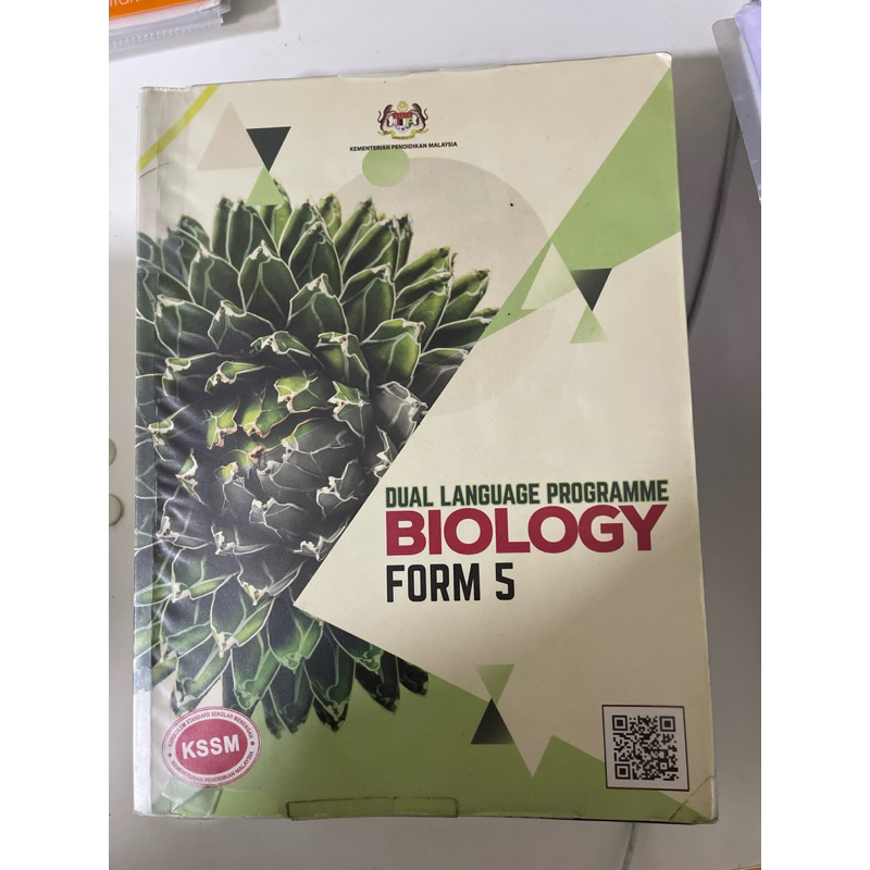 Second Hand Biology Form 5 Teks Book (English Version) | Shopee Malaysia