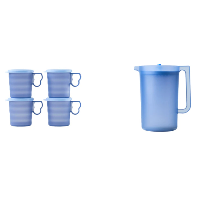 {PROMOSI BARU 2025} TUPPERWARE GIANT PITCHER 3.7L / BLOSSOM MUG WITH ...