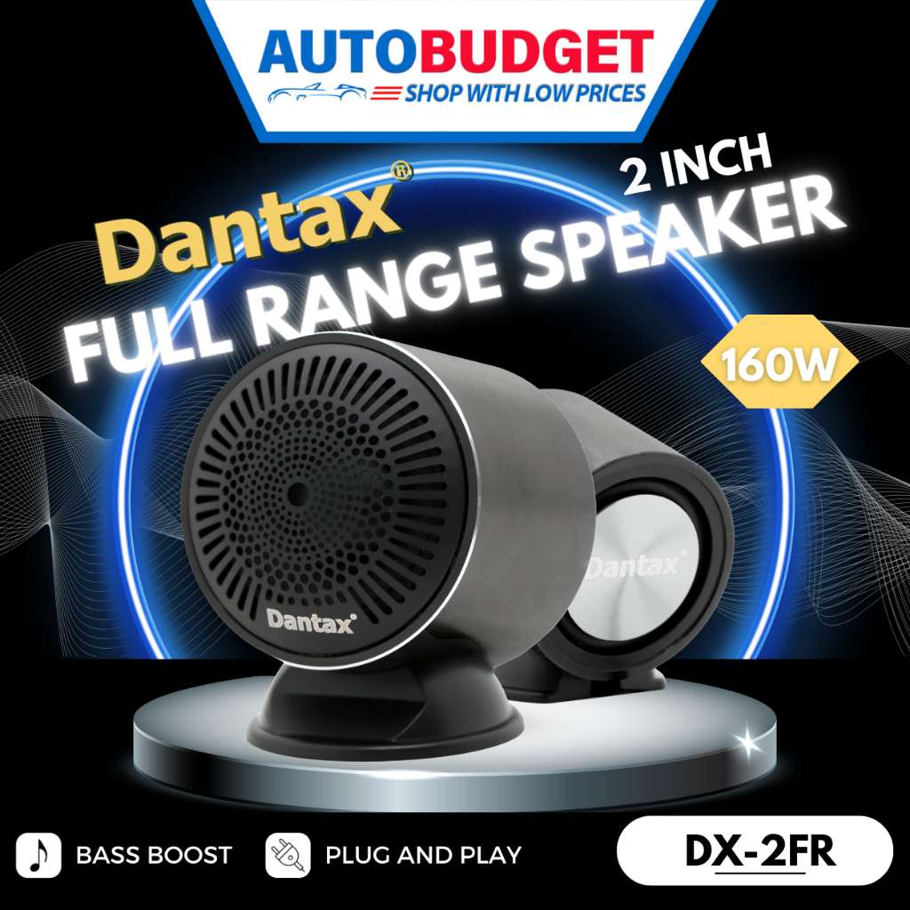 1Pair 2Pcs Full Range Speaker DANTAX 2inch Speaker Mid-Tweeter with ...
