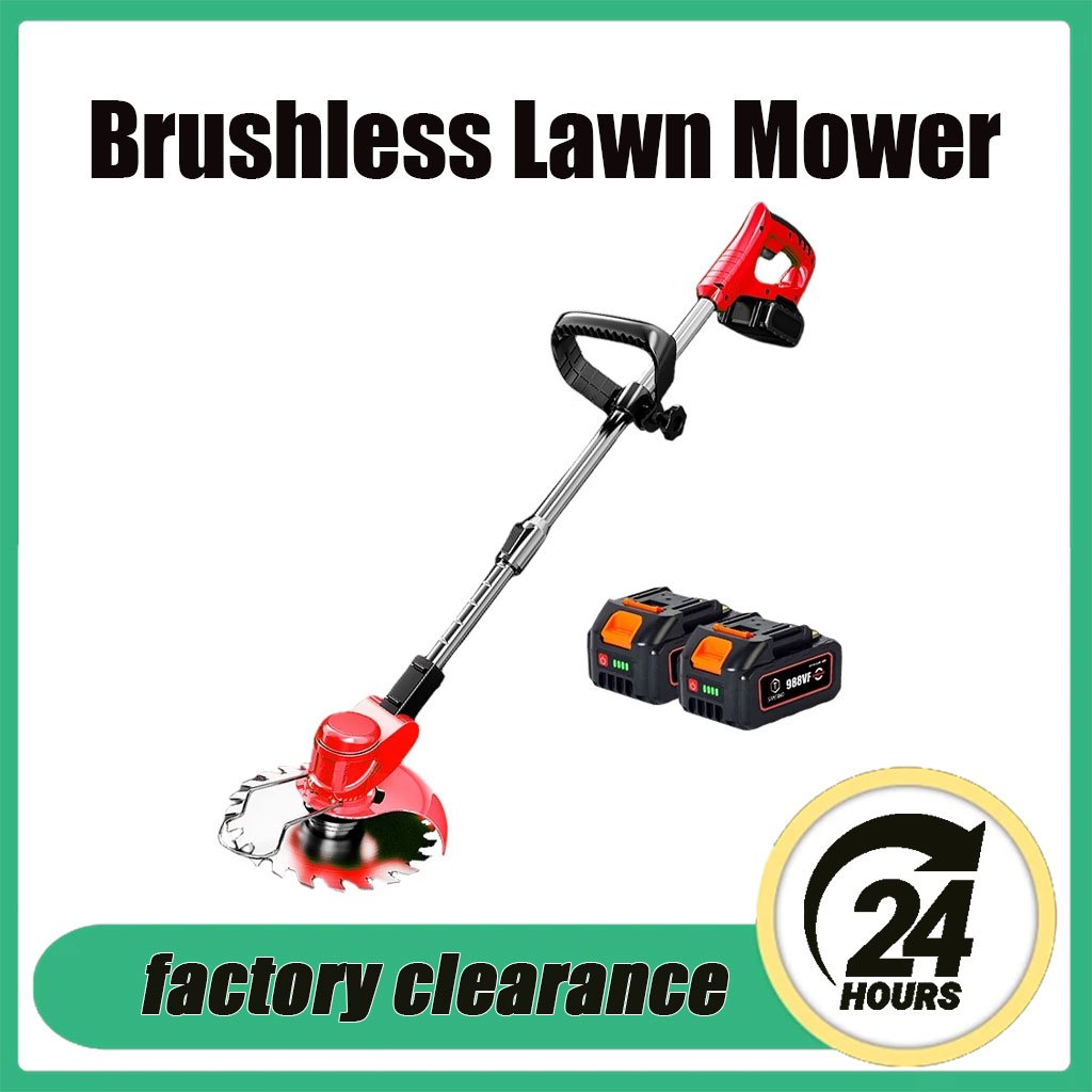 SANTINO Mesin Rumput Grass Cutter Machine Grass Trimmer Lawn Mower ...