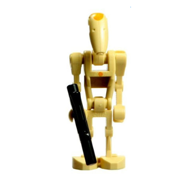 LEGO STAR WARS MINIFIGURE SW0415 BATTLE DROID COMMANDER WITH MARKINGS ...