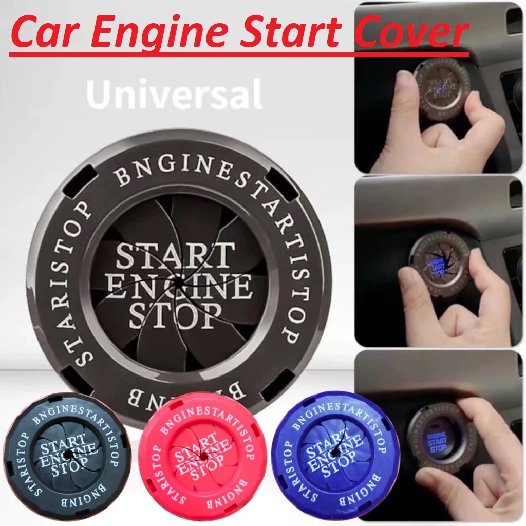Auto Car Engine Push Start Stop Button Cover Proton Perodua Honda ...