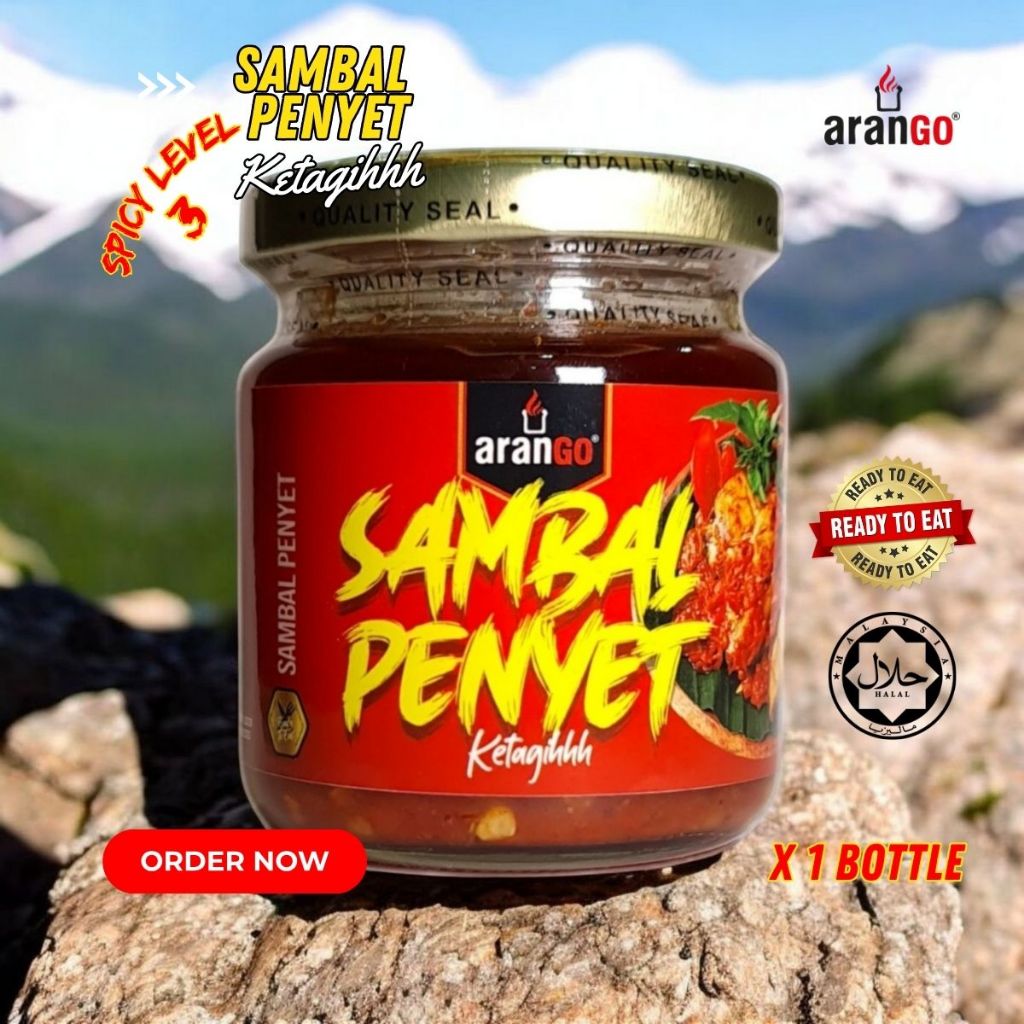 Sambal Penyet Ketagih Arango BORONG ( ready to eat ) | Shopee Malaysia