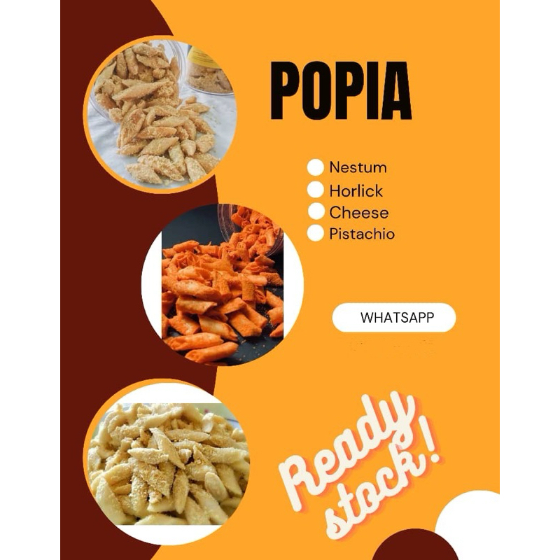 POPIA CRUNCHY NESTUM/HORLICK/CHEESE/PISTACHIO ( Snack ) | Shopee Malaysia