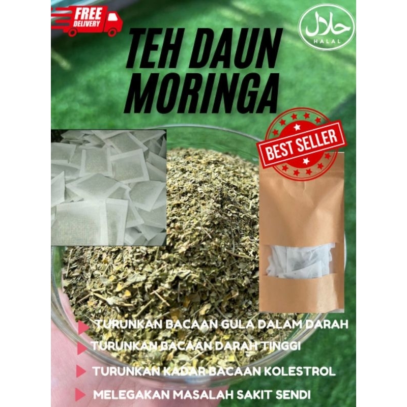 TEA MORINGA (Tea daun moringa asli) | Shopee Malaysia