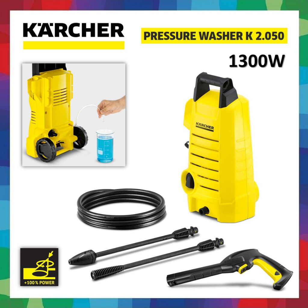 Karcher K2050 High Pressure Cleaner 1300w Water Jet Sprayer Cleaner K2 ...