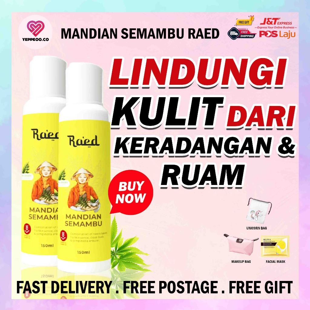MANDIAN SEMAMBU MANDIAN CACING SEMULAJADI RAED 150ML FREE GIFT ORIGINAL ...