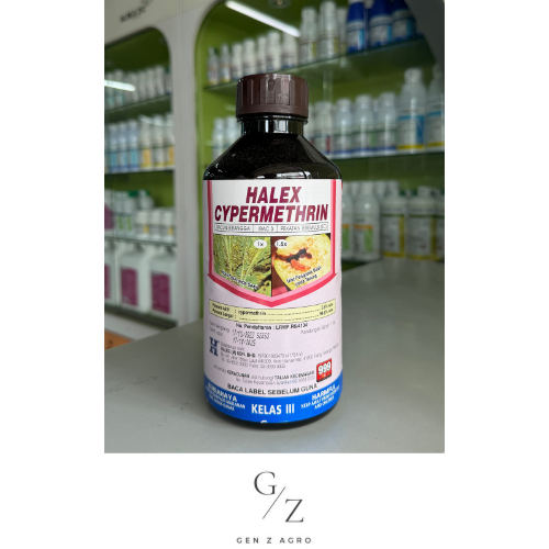 (1L) Halex Cypermethrin (Cypermethrin 5.5%) [Mati Kutu Daun / Ulat ...