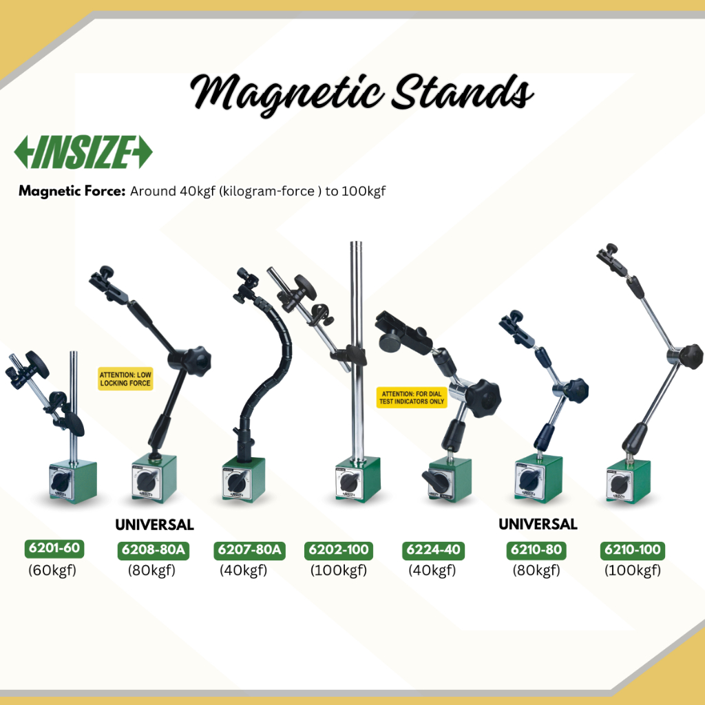 INSIZE Magnetic Stand / UNIVERSAL Magnetic Stand / Mini Magnetic Stand ...