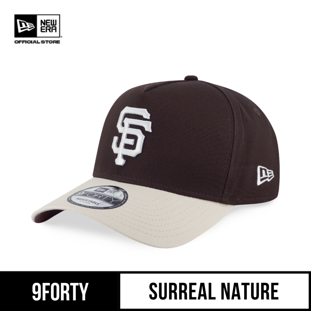 New Era 9FORTY A-Frame San Francisco Giants Surreal Nature Chocolate ...