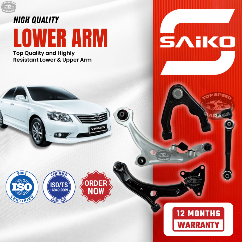 SAIKO - TOYOTA CAMRY ACV40/41 - Lower Arm / Stabilzer Link / Ball Joint ...