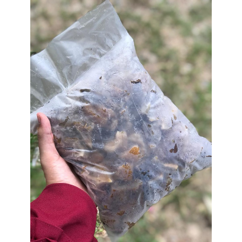 (1KG) KULIT LEMBU SEGAR ‼️‼️Jangek / Belulang / Cow skin / Kulit lembu ...