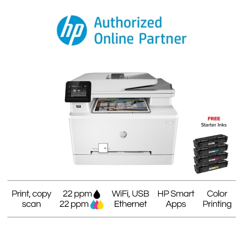 HP M282NW Color LaserJet Pro Multi Function Printer - 7KW72A [Print ...