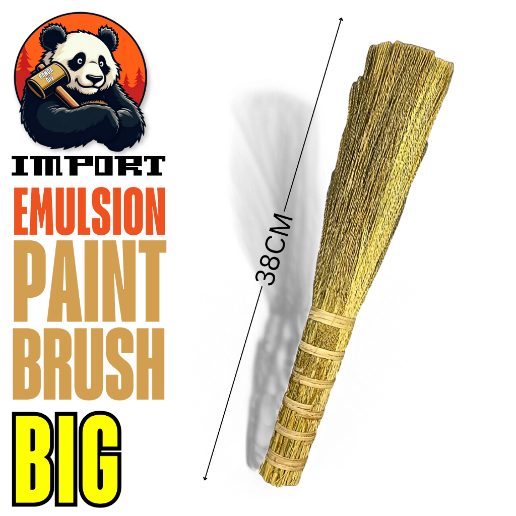 🐼【IMPORT】𝐁𝐈𝐆 PADDY PAINT BRUSH / PADDY EMULSION BRUSH / HORSE EMULSION ...