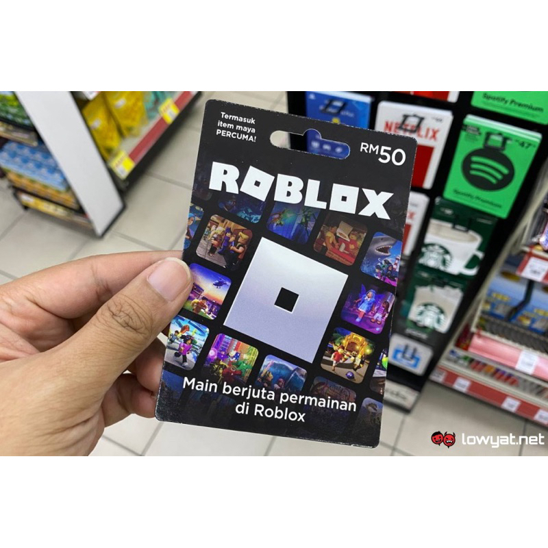 🔥Instant Credit 🔥 Digital Roblox Card Malaysia | Shopee Malaysia