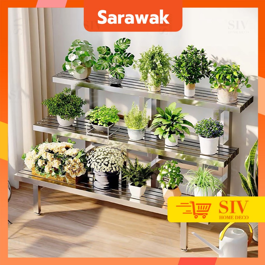SIV(Sarawak) Stainless Steel Rack Stainless Steel Stand Flower Stand ...